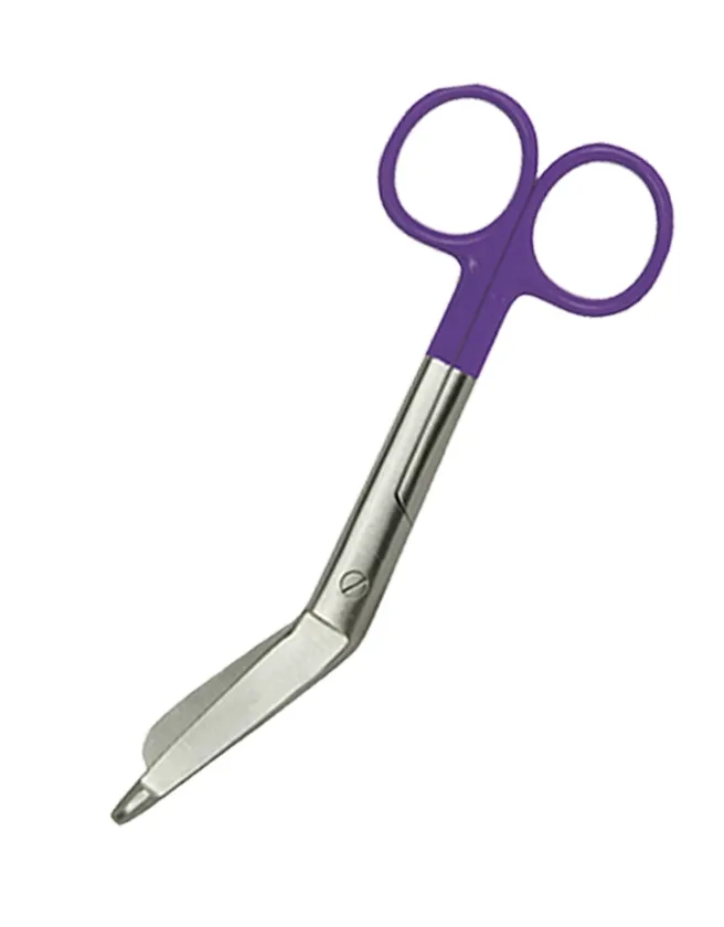 Curved Scissors - Purple
