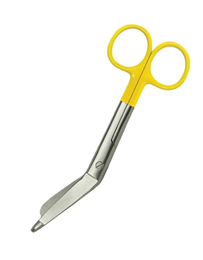 Curved Scissors - Yellow