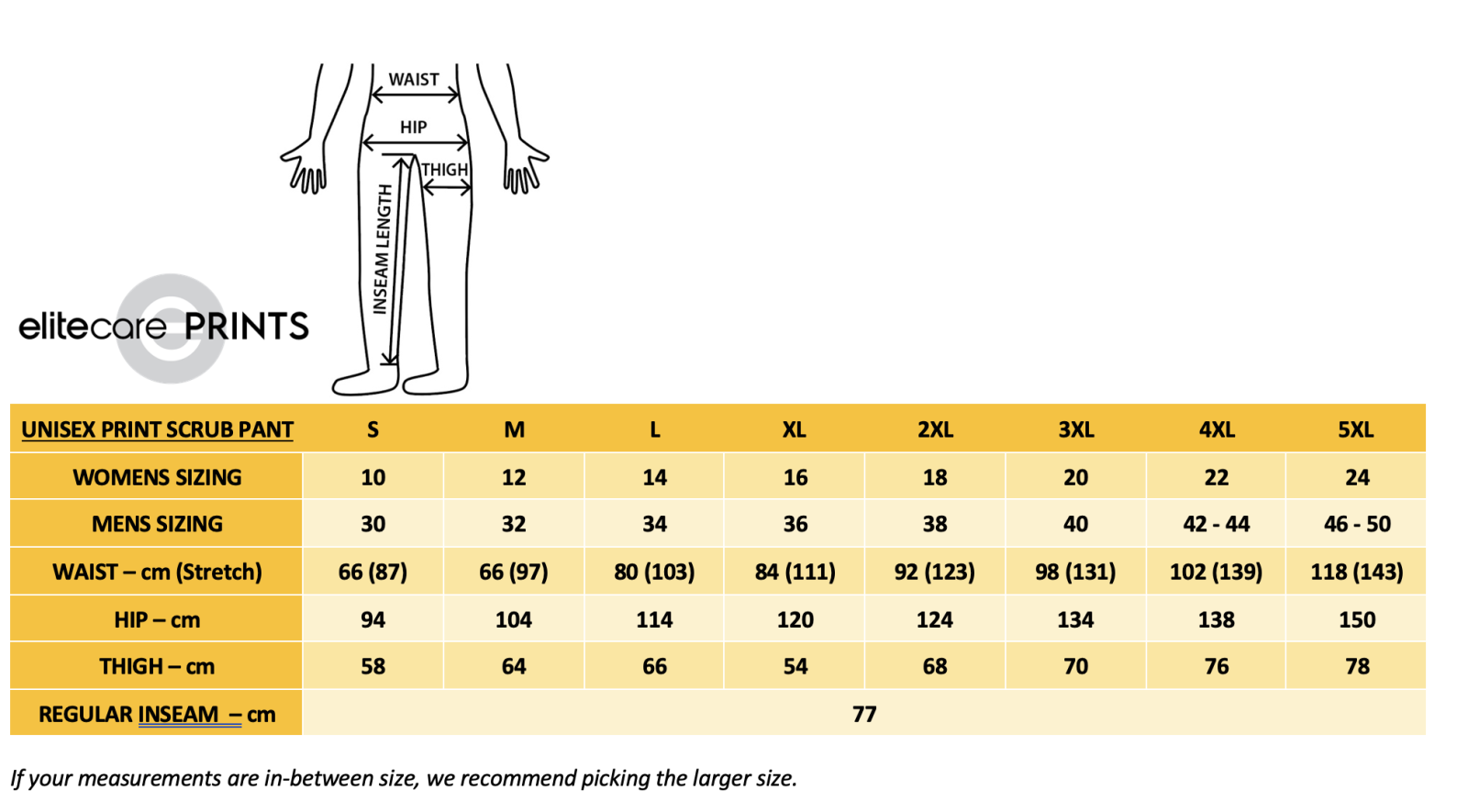 elitecare Aussie As PANT